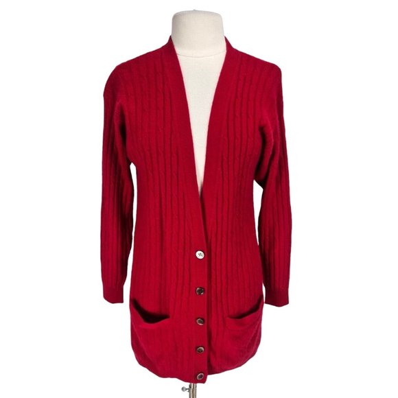 Tesori | Jackets & Coats | Tesori Womens Button Up Cardigan Size M ...